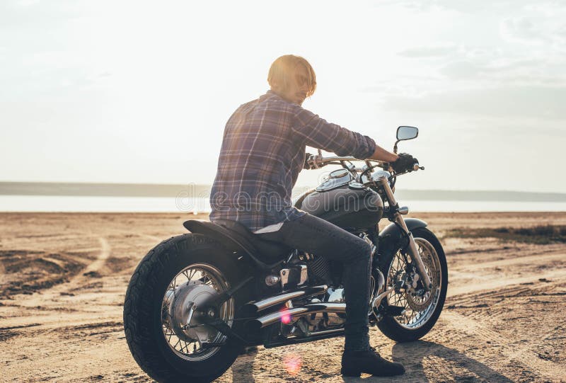 Man riding motorcycle stock image. Image of fast, male - 80384285