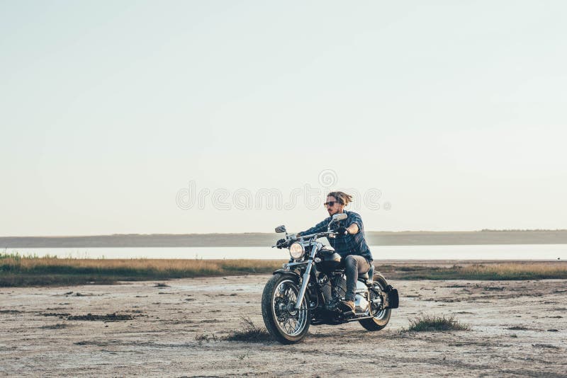 Man riding motorcycle stock image. Image of fast, male - 80384285