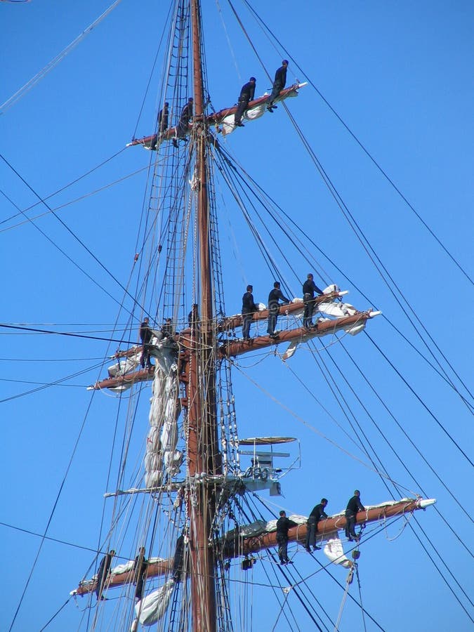Man the Rigging editorial stock photo. Image of juan - 101451388
