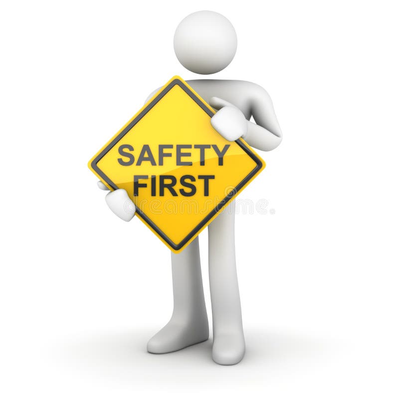 Man Safety First Stock Illustrations – 2,620 Man Safety First Stock ...