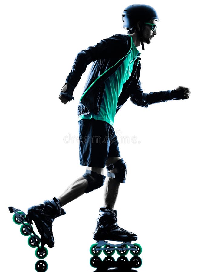 Man Roller Skater Inline Blading Stock Photos - Free & Royalty-Free ...