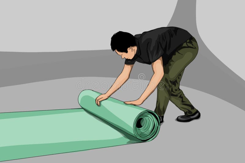 Rolling on Floor Laughing Stick Man Hand Drawn Stock Image ...