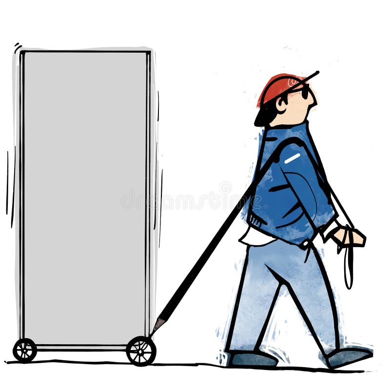 Workman Dragging Stock Illustrations – 5 Workman Dragging Stock ...