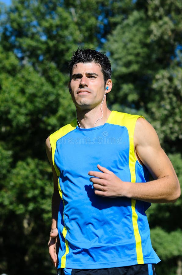 Man Running stock photo. Image of healthy, vigor, sport - 25270696
