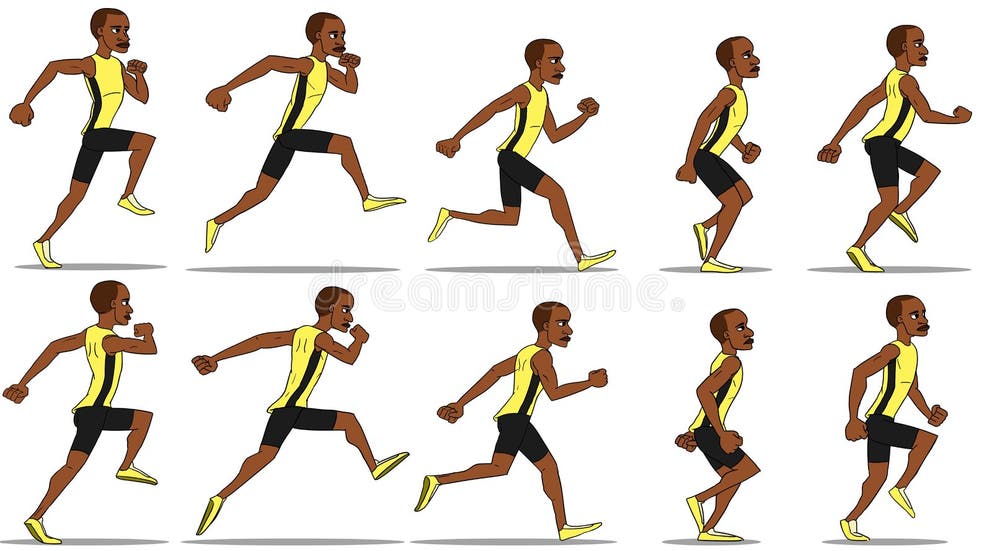 Running Man Sprite Stock Illustrations – 98 Running Man Sprite Stock ...