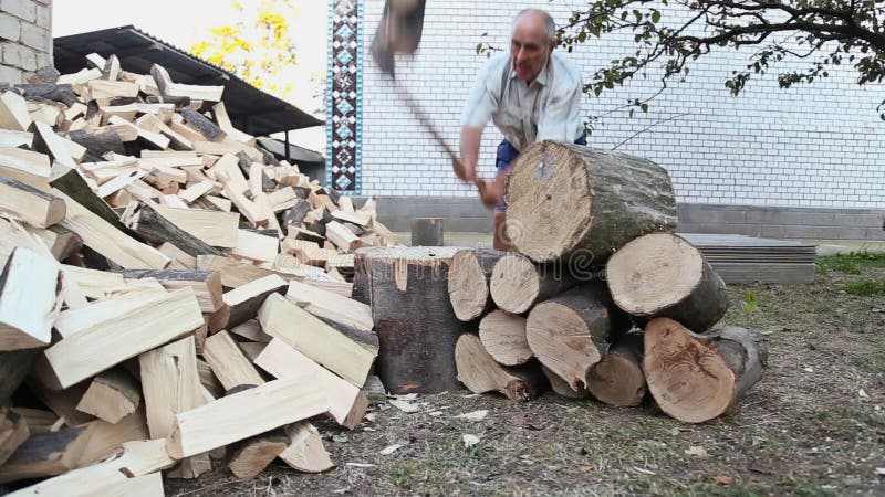 Man running with an ax stock video. Video of clothing - 81995049