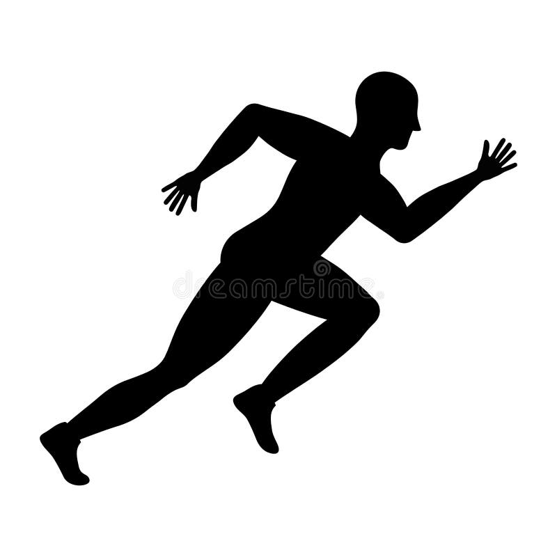 Icon Man Running Symbol Stock Illustrations – 14,330 Icon Man Running ...