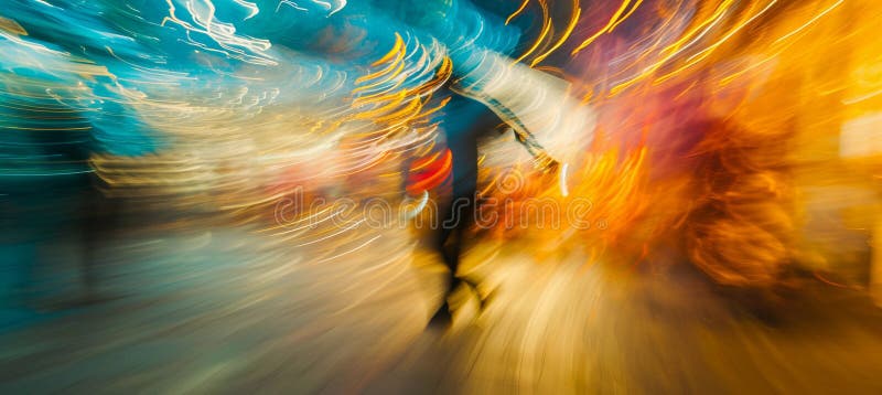 Man Running Colorful Blur Energy Movement Stock Photos - Free & Royalty ...