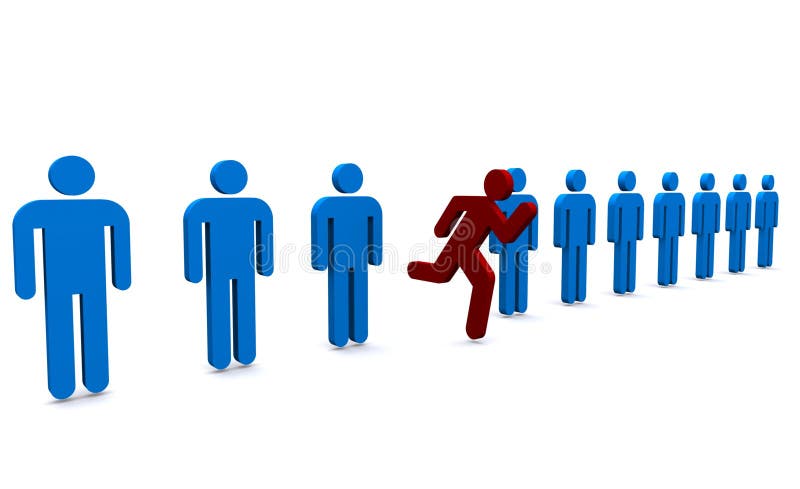 Different people together stock illustration. Illustration of ...