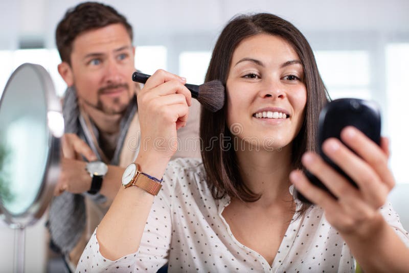 Man Running Out Patience Waiting for Girlfriend Stock Image - Image of ...