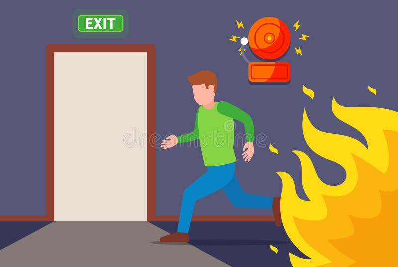 Fire Escape Stair Stock Illustrations – 200 Fire Escape Stair Stock ...