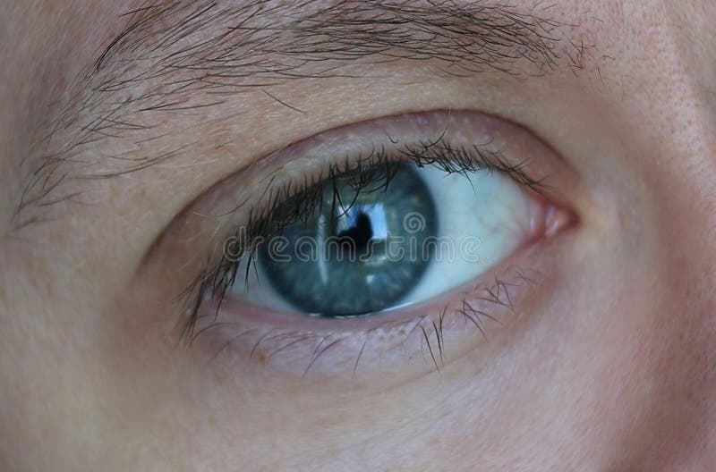 Man s blue eye stock image. Image of view, close, blue - 369464057