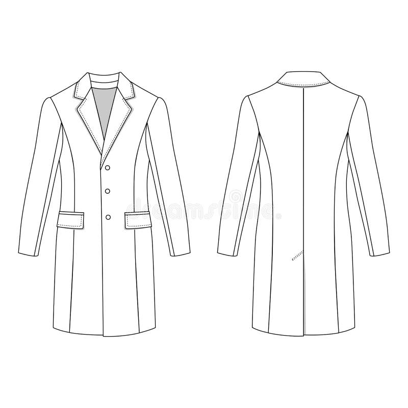 Man's Coat Stock Illustrations – 548 Man's Coat Stock Illustrations ...