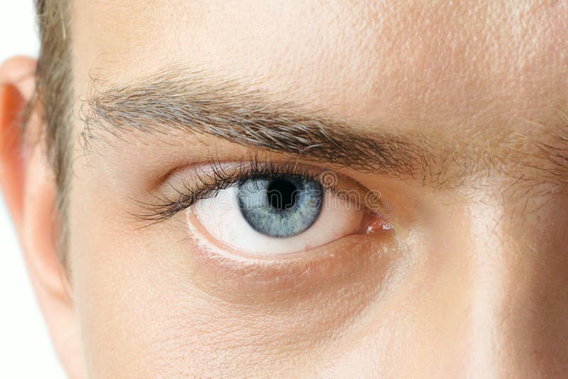 Man s eye stock photo. Image of oculistics, color, glance - 3557542