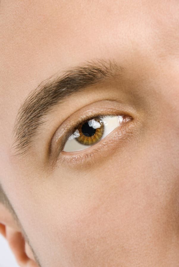Man s eye stock image. Image of person, optic, close, care - 8348575