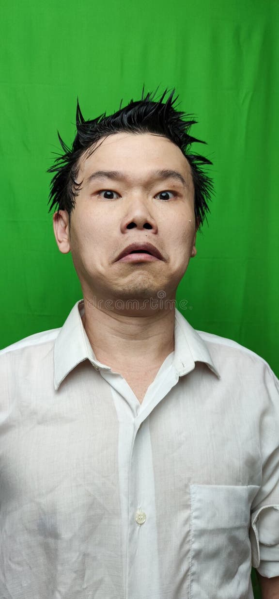 Face Reflecting Displeasure and Dismay Disgusted Expression Stock Image ...