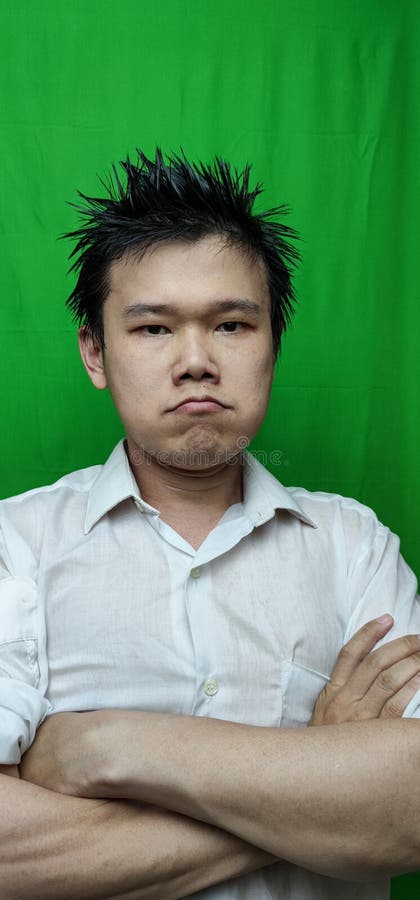 Face Reflecting Displeasure and Dismay Disgusted Expression Stock Image ...