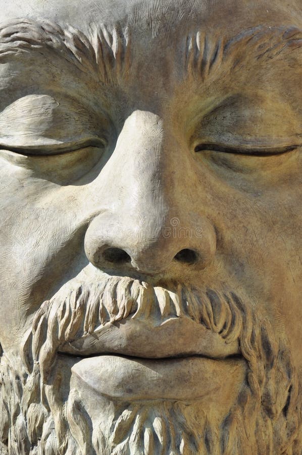 Man s face sculpture stock photo. Image of bronze, europe - 58206098