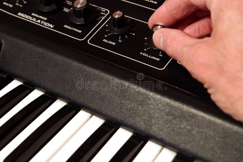 Analog volume meter stock photo. Image of electrical - 26133510