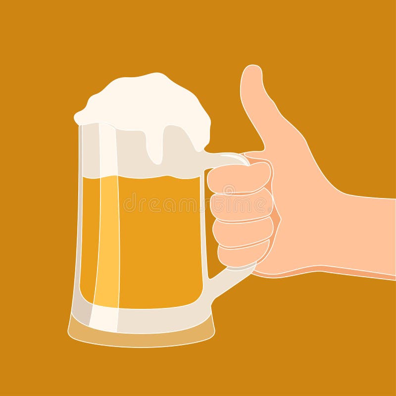 Man`s Hand Holding a Bottle of Beer Vector Illustration Flat Stock ... Man`s Hand Holding a Bottle of Beer Vector Illustration Flat Stock ...