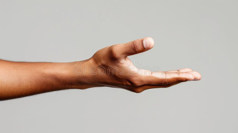 A Man& X27;s Hand Reaching Out To Catch a Ball in the Air, AI Stock ...