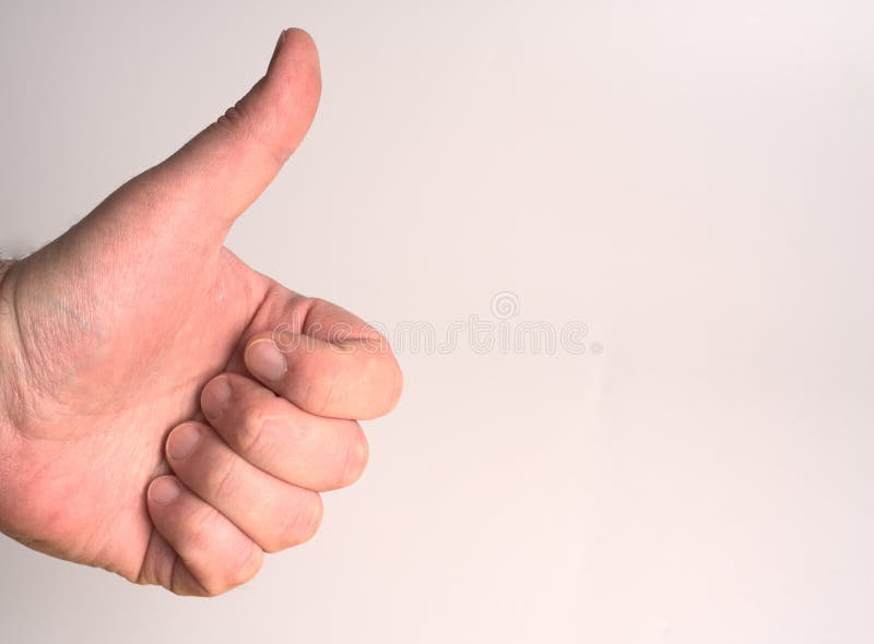Sign of approval stock image. Image of finger, hand, sign - 29432295