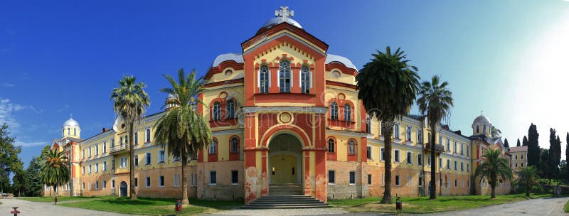 Man s monastery stock photo. Image of blue, arch, spirituality - 5957242