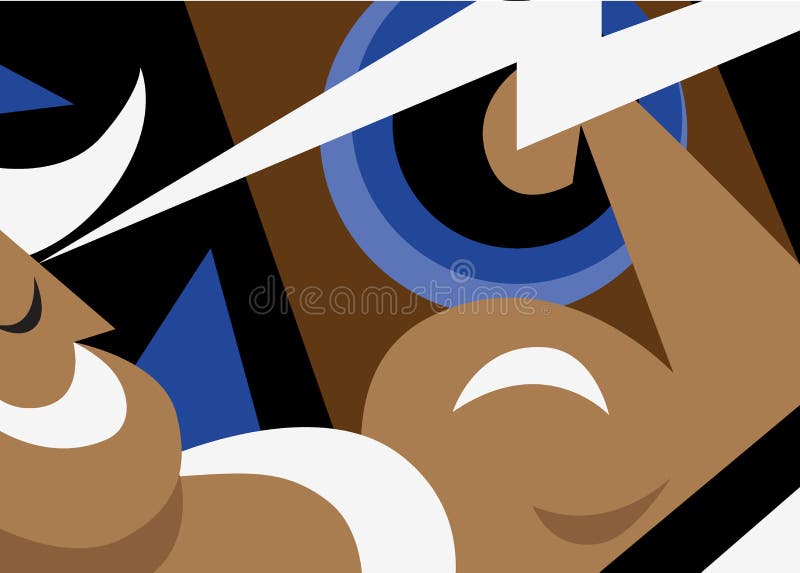 Man s power illustration stock vector. Illustration of character - 45198335