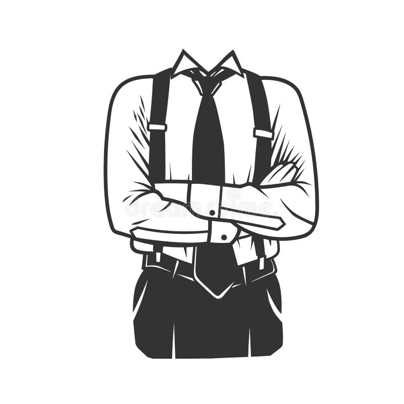 Silhouette Man Folded Arms Stock Illustrations – 233 Silhouette Man ...