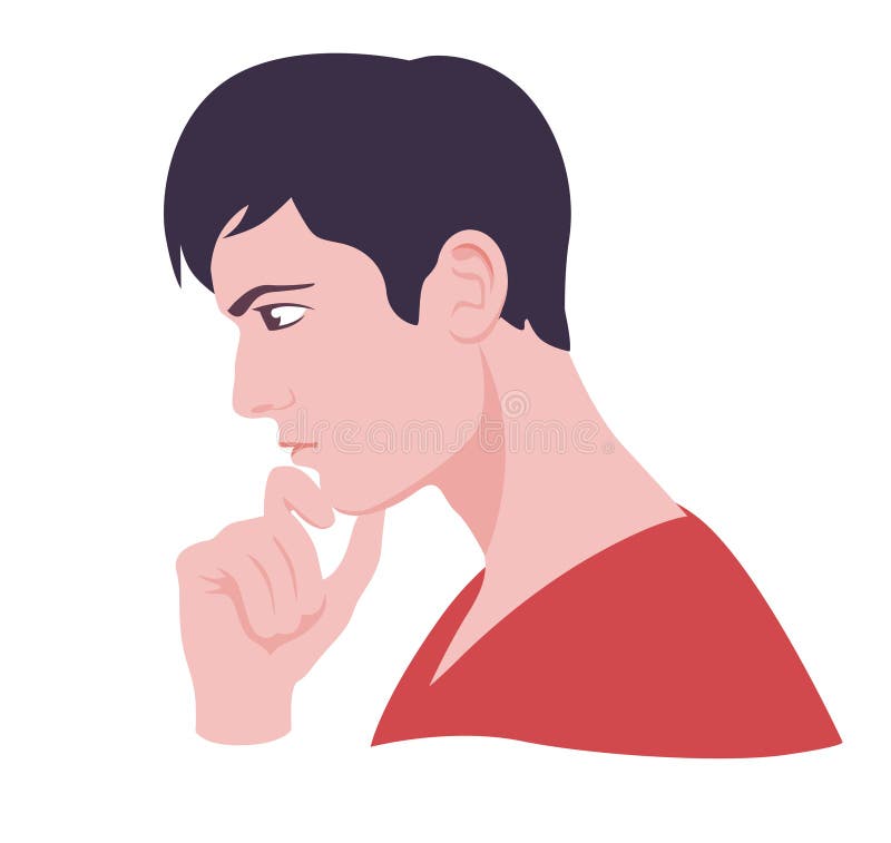 Preoccupied Face Stock Illustrations – 36 Preoccupied Face Stock ...