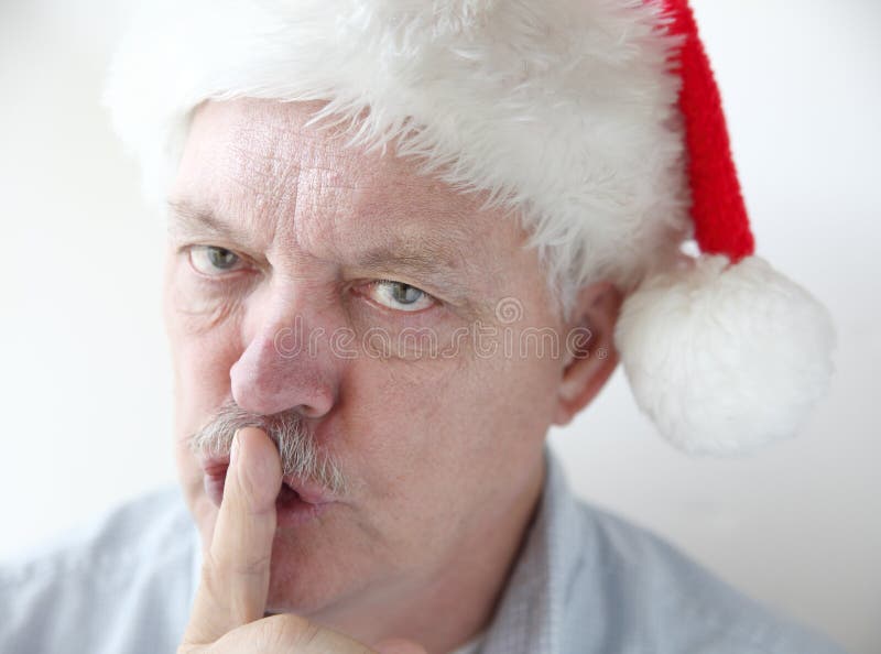 Santa Shushing Stock Photos - Free & Royalty-Free Stock Photos from ...