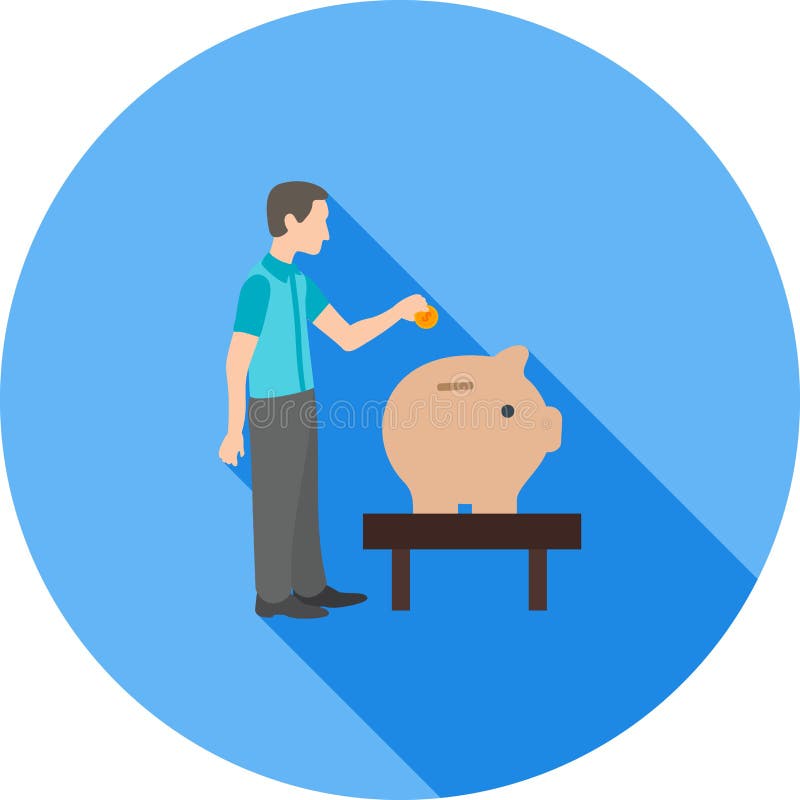 Man Saving Money Stock Illustrations – 8,104 Man Saving Money Stock ...