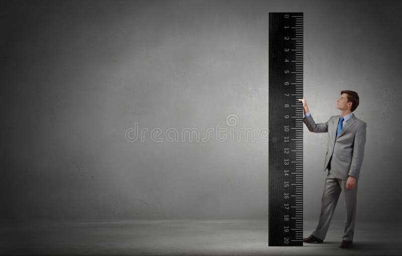 Man with scale stock image. Image of graph, commercial - 56481243