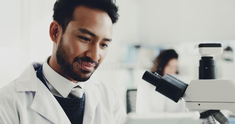 Scientist or Tech Holds Liquid Biological Sample in Gloved. Stock Image ...