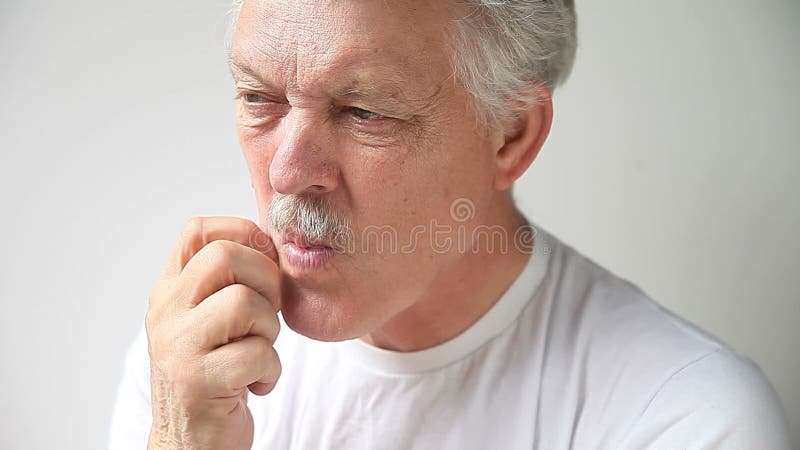 Man scratching his face stock video footage. Video of medical - 35957939