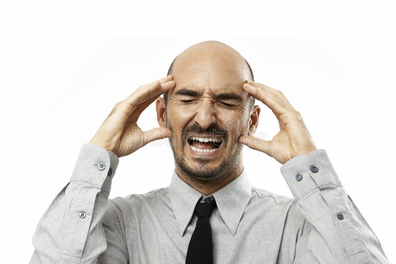 Man screaming stock image. Image of adult, maddened, office - 45349017