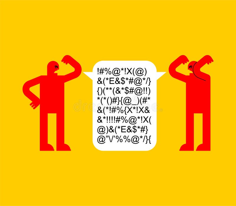 Cartoon Profanity Stock Illustrations – 135 Cartoon Profanity Stock ...