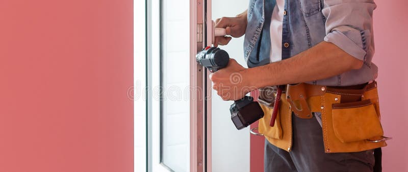 Man with Screwdriver. Clouseup Concept Stock Image - Image of closeup ...
