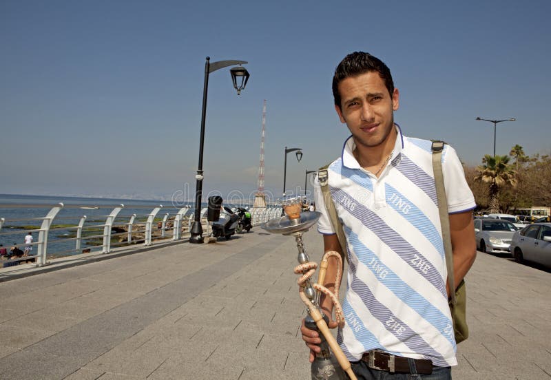 Man Seafront Beirut Stock Photos - Free & Royalty-Free Stock Photos ...