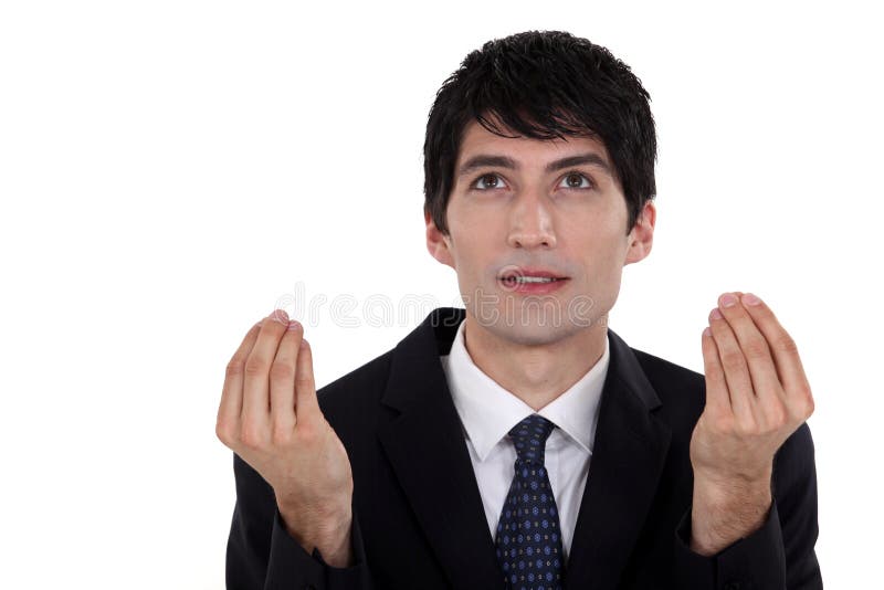 Man Searching for Inspiration Stock Photo - Image of pensive, masculine ...