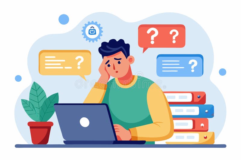 Remembering Password Stock Illustrations – 14 Remembering Password ...