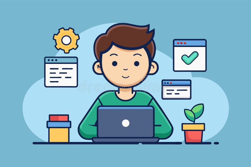 Office Tester Stock Illustrations – 373 Office Tester Stock ...