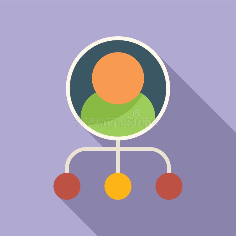 Segment Market Icon Outline Vector. Customer Chart Stock Vector ...