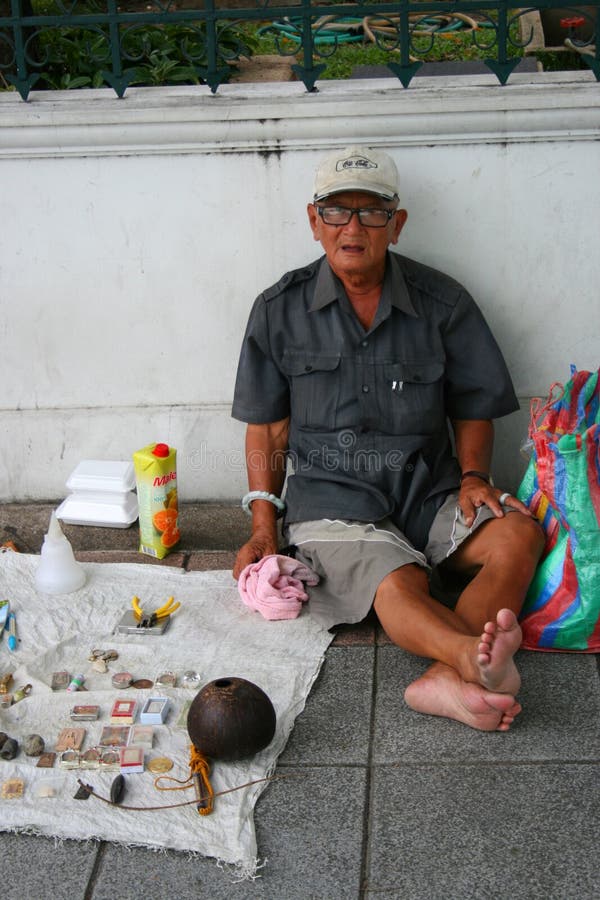 Man Selling Objects Thailand Stock Photos - Free & Royalty-Free Stock ...