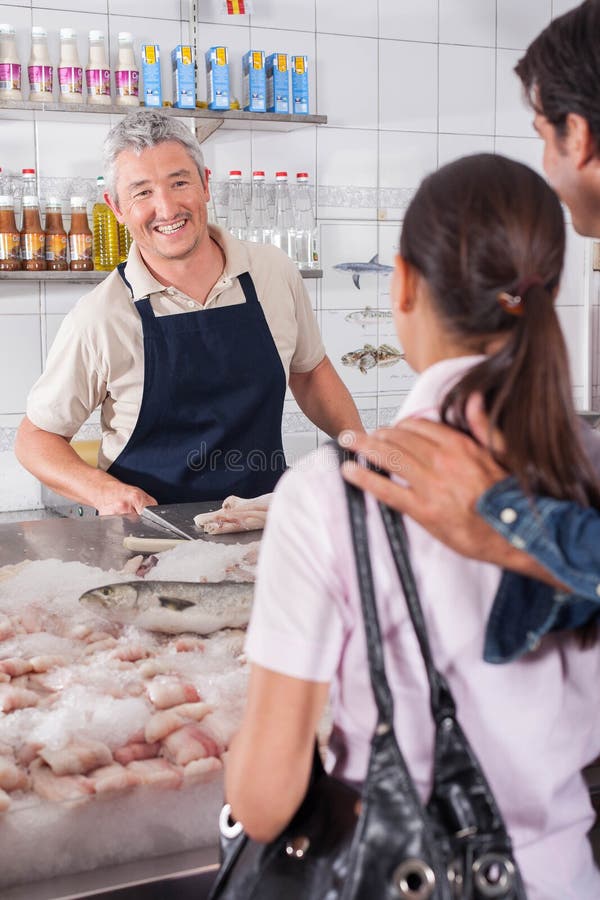 Man selling a Silverside stock image. Image of releases - 65090125
