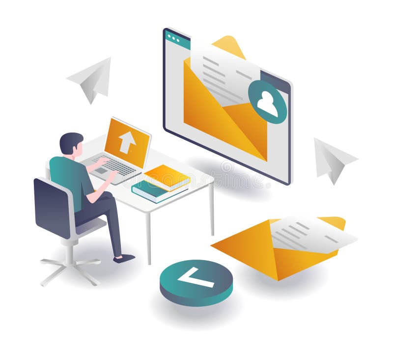 Compose Email Screen Stock Illustrations – 40 Compose Email Screen ...