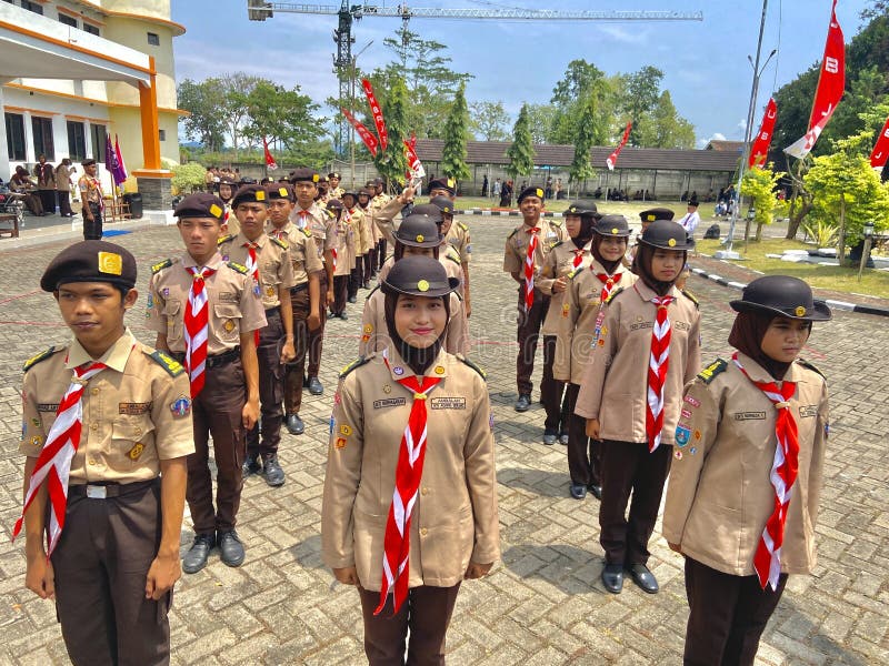MAN 1 Serang Scout Movement Editorial Photography - Image of serang ...