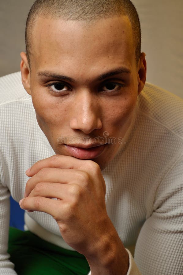 Man with a serious look stock photo. Image of serious - 17817980