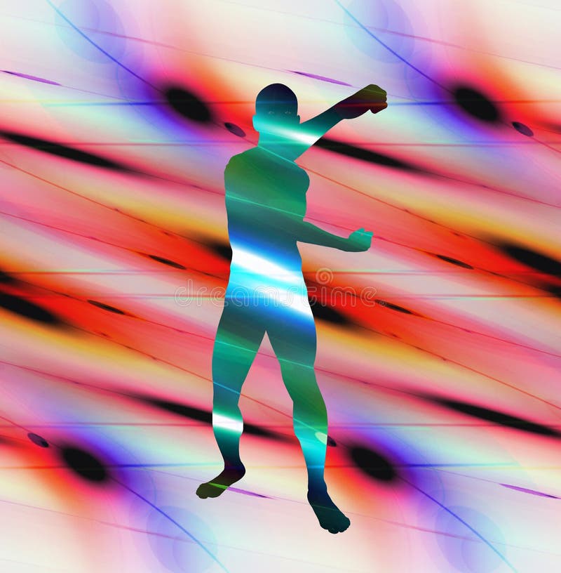 Man Shape 3 stock illustration. Illustration of male, colourful - 489644