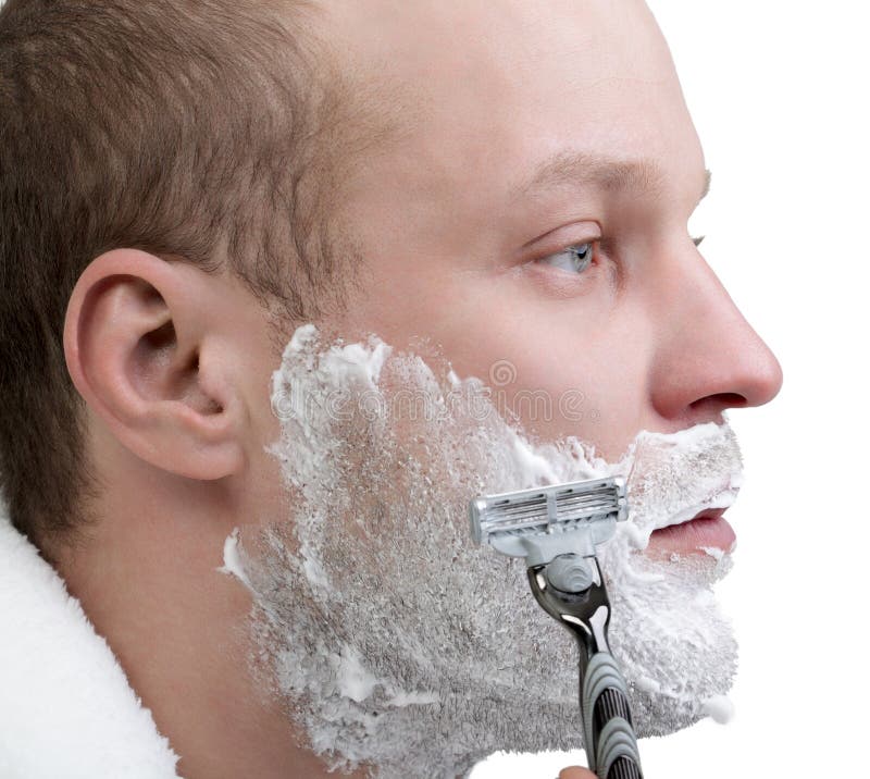 Shave stock image. Image of cuts, cosmetics, morning, surgery - 665